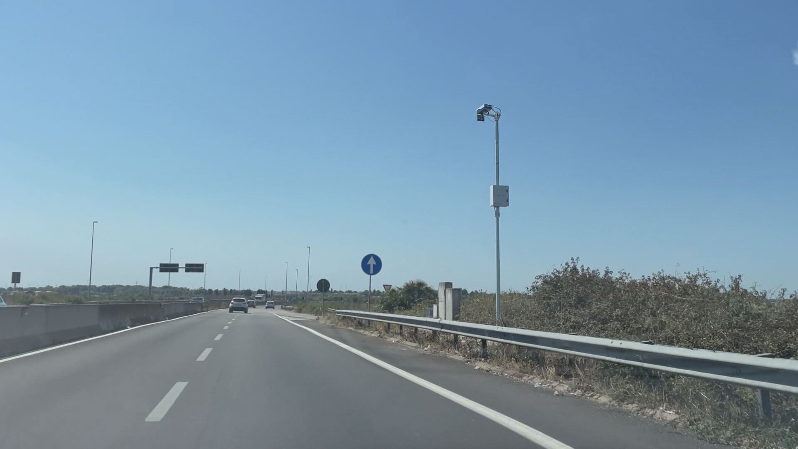 Tangenziale Est, arriva il primo dei due nuovi autovelox